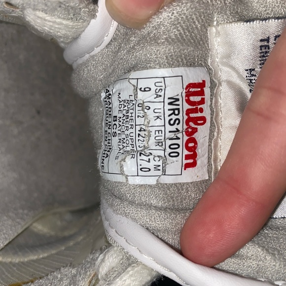 Shoes | Vintage Wilson Pro Staff Classic Sneaker | Poshmark